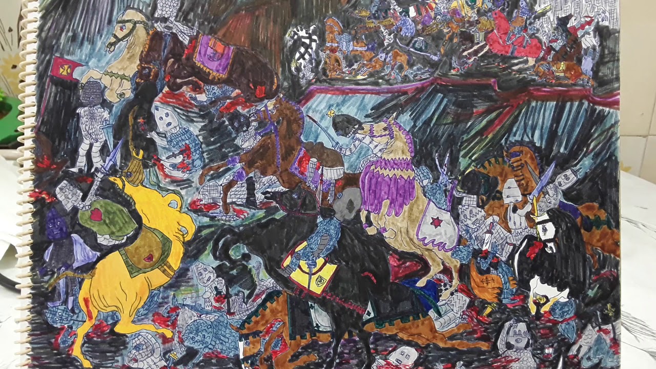 Cantar Mío Cid, su caballo Babieca - YouTube