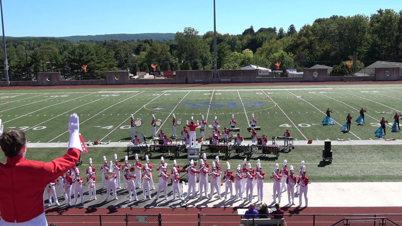 Boston University Marching Band at Collegiate Marching Band Festival ...