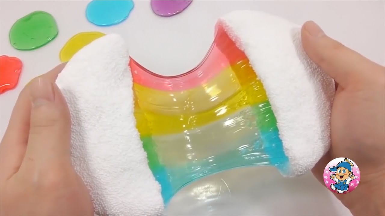 🍙 Slime Mochi colours 🍙 Mochi full of slime (2018) - YouTube