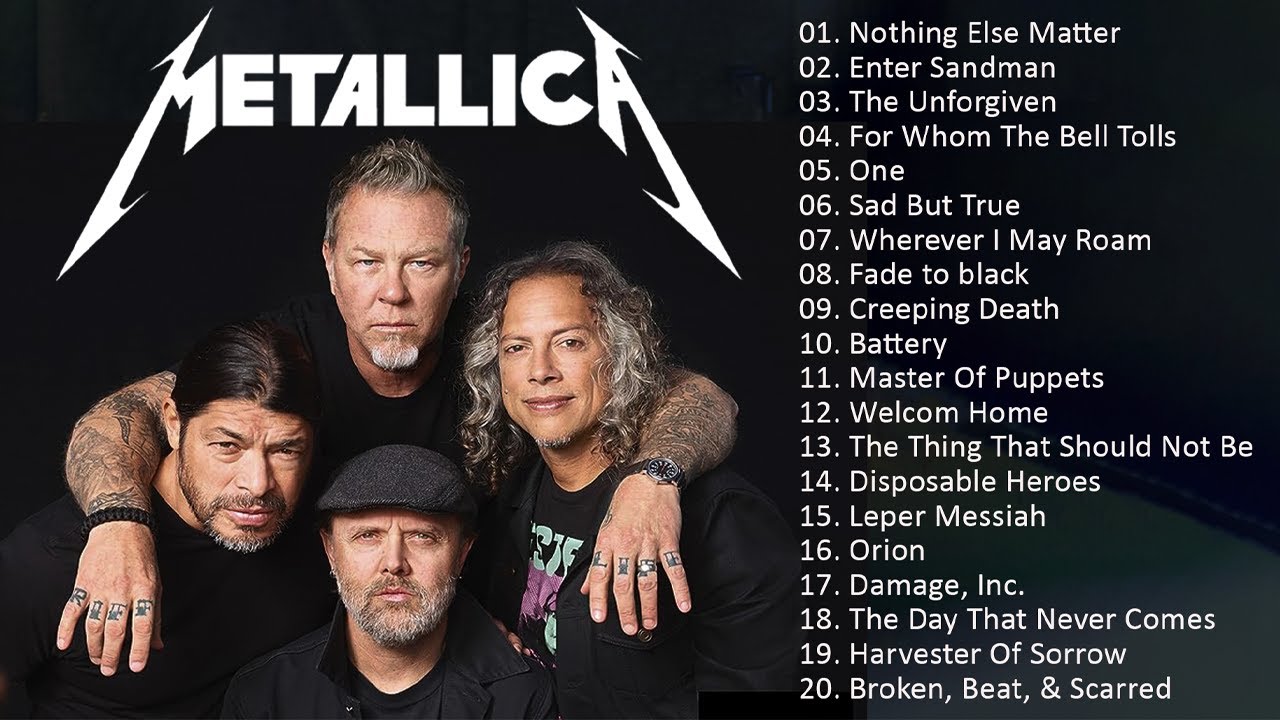 Best Of Metallica - Metallica Greatest Hits full Album - Best Songs Of ...