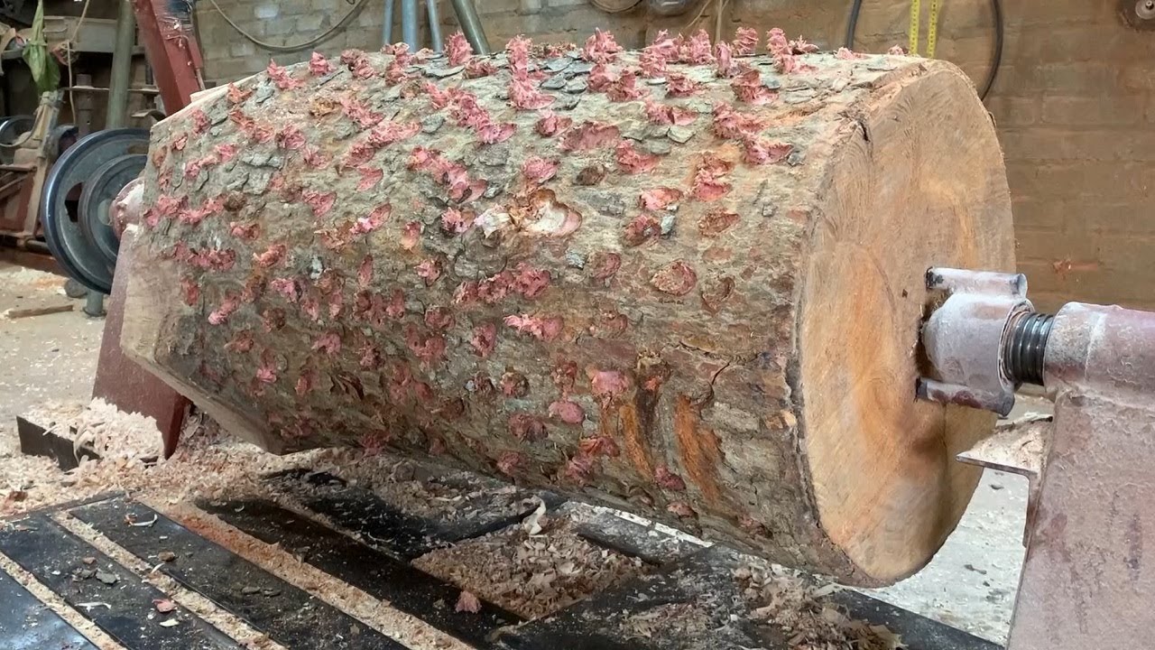 Woodworking NDT Creative Woodworking Ideas From Solid Wood Logs - YouTube