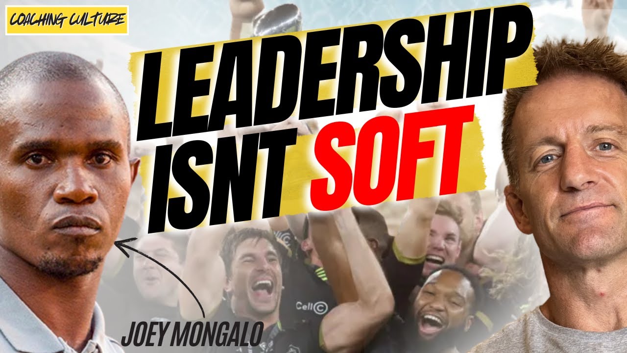 Joey Mongalo: Culture &.Leadership in South African Rugby - YouTube