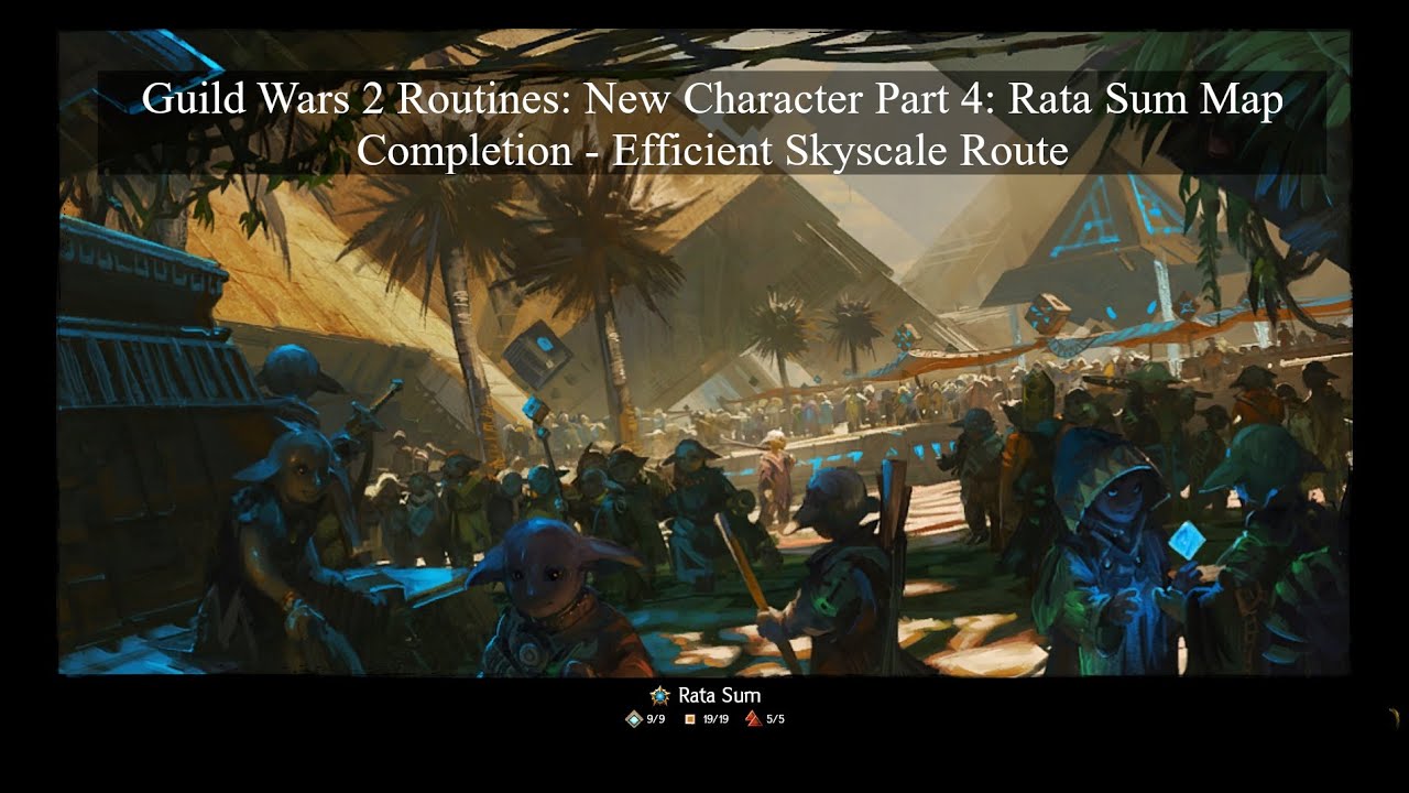 GW2 Routines: New Character Part 4: Rata Sum Map Completion - Efficient ...