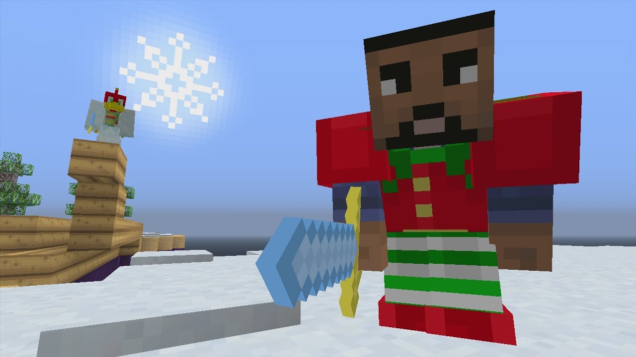 Minecraft Xbox - Christmas Above - SkyWars - YouTube
