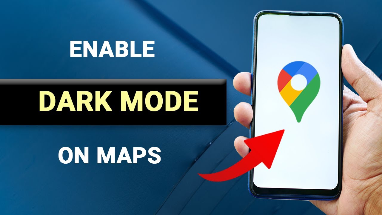 How To Enable Dark Mode on Google Maps [EASY] - YouTube