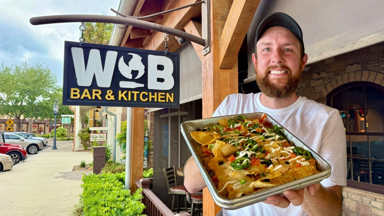 Eating at World of Beer Bar and Kitchen - YouTube