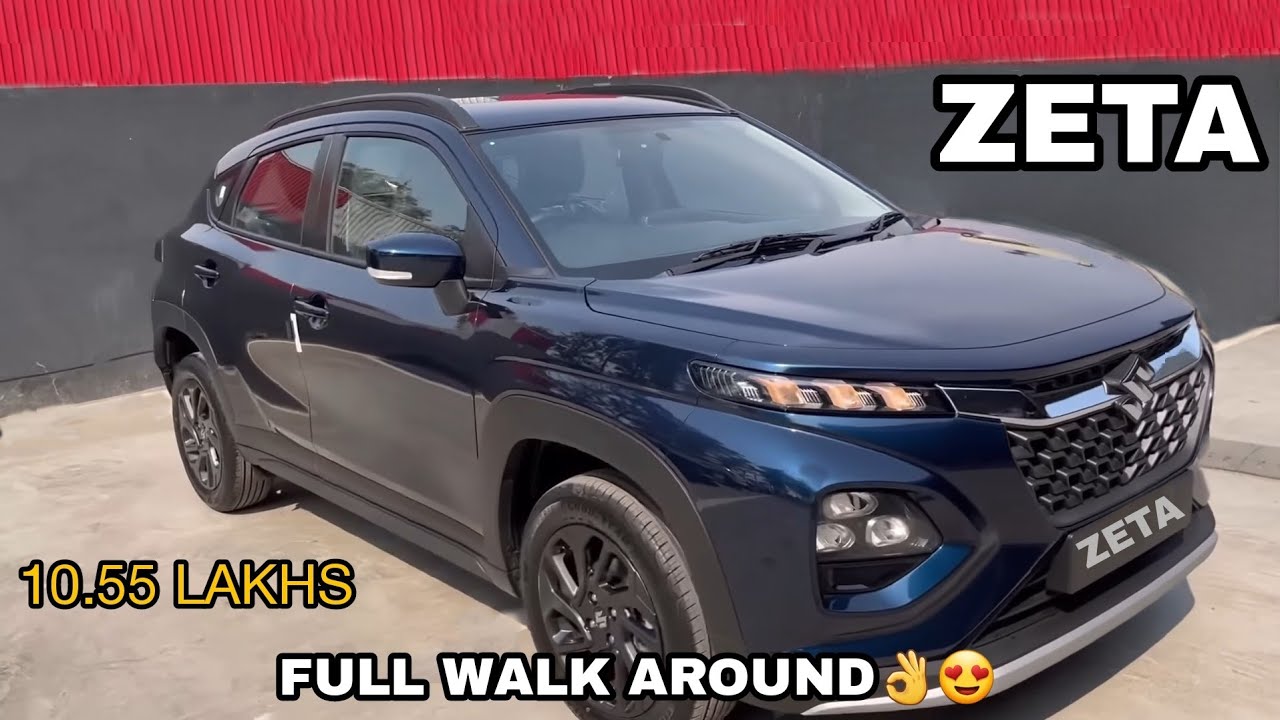 Maruti Nexa Fronx Zeta Variant - (Second Top) Zeta Model Full Detailed ...