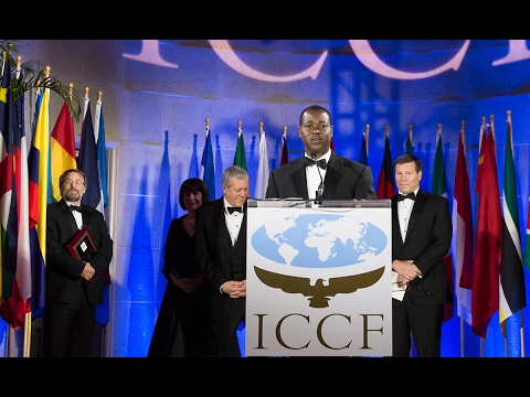House Representative Betty McCollum, Greg Carr, and Mateus Mutemba ...