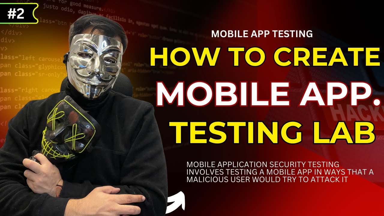 2 Mastering Mobile App Testing The Ultimate Lab Setup Guide Mobile App Testing Hacker Vlog 1239