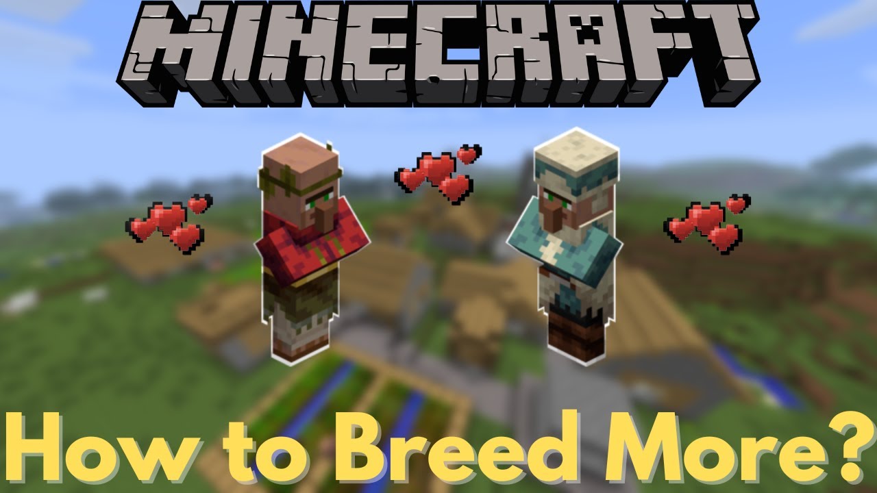 How to Breed Villagers in Minecraft - YouTube