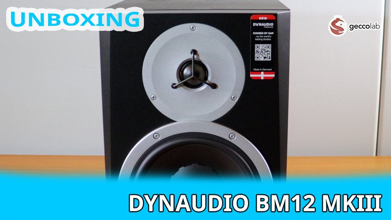 UNBOXING ASMR | DYNAUDIO BM12 MKIII #Geccolab - YouTube