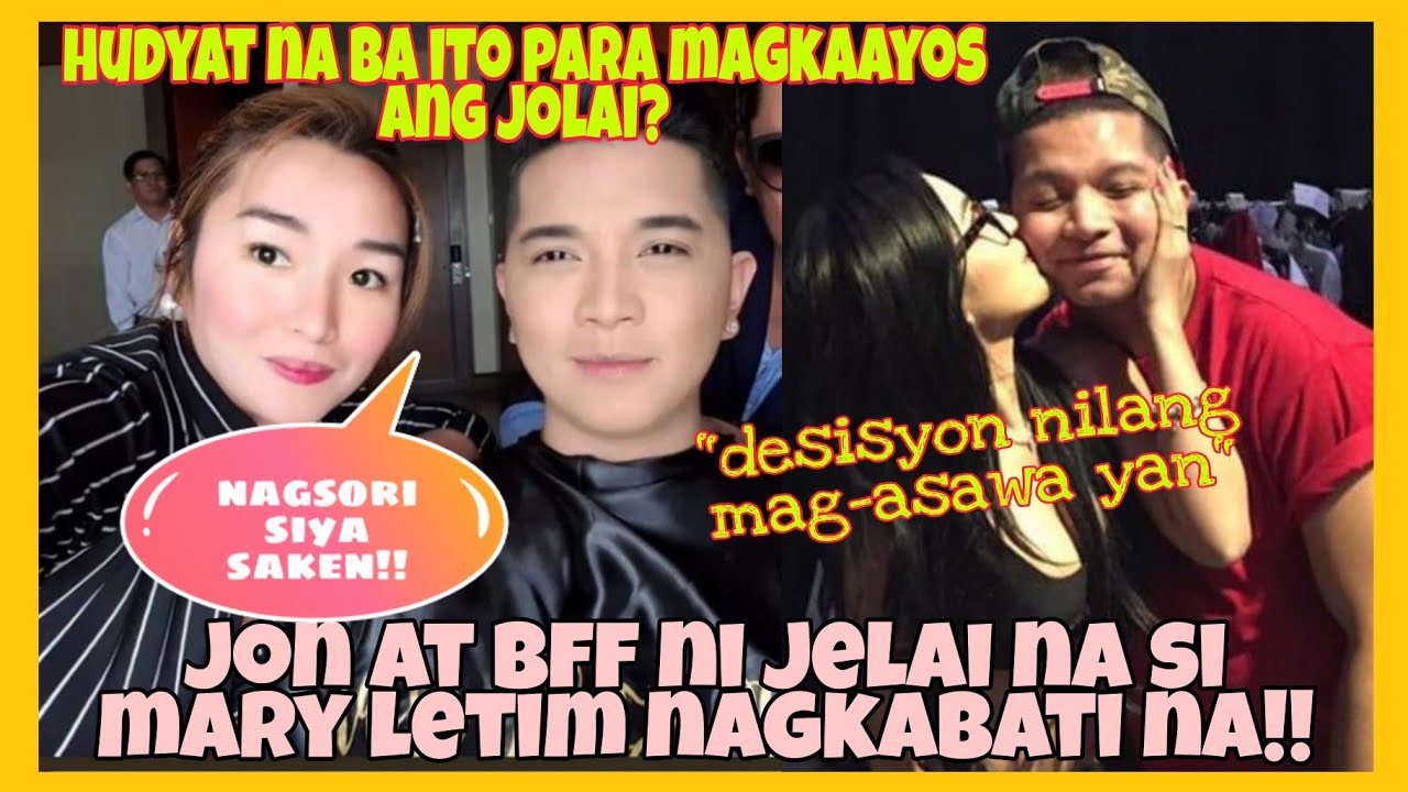 JON GUTIERREZ AT MARY LETIM PONCE TULUYAN NG NAGKAAYOS?? HUDYAT NABA SA ...