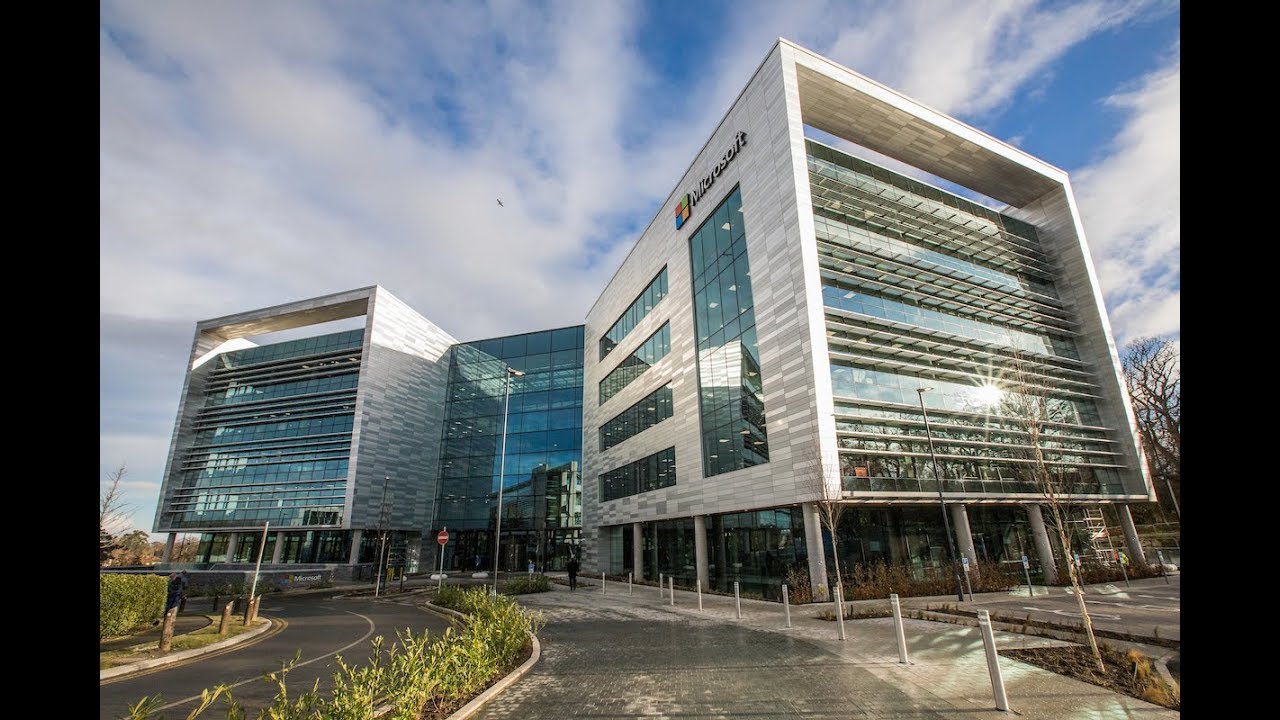 Microsoft’s new €134m campus in Dublin, One Microsoft Place. - YouTube
