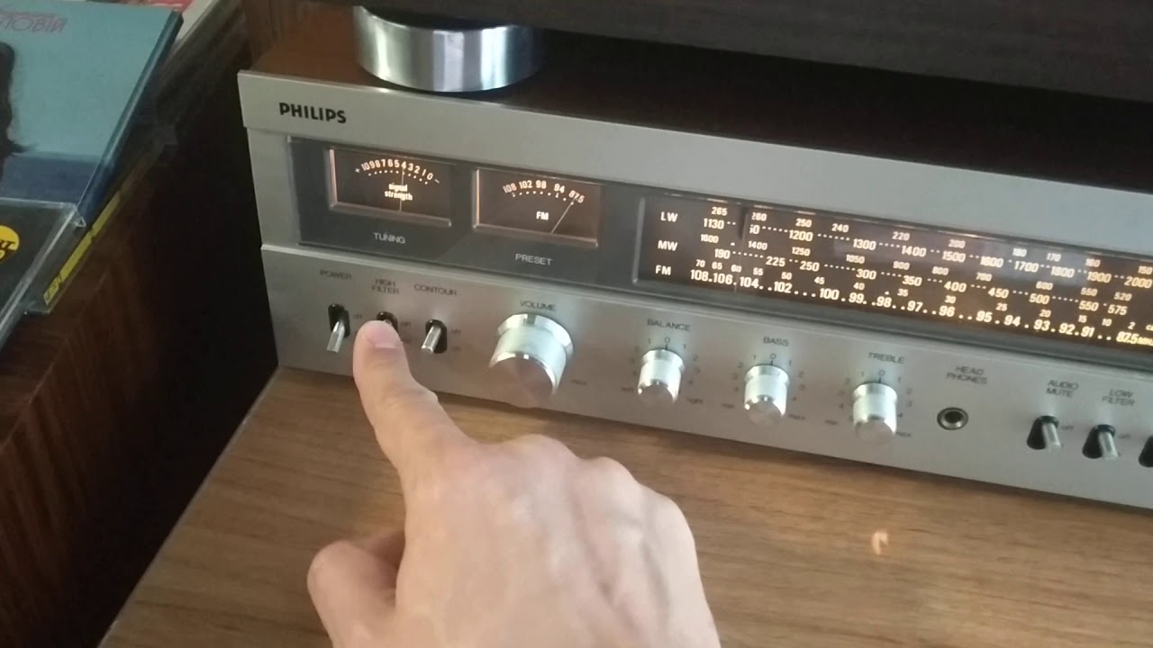 Philips amplifier 22AH794/22 #2 - YouTube