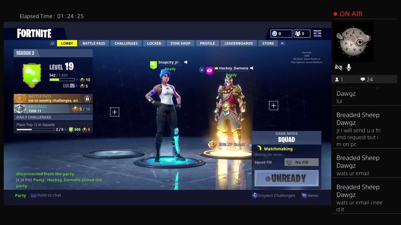 Snapcity_Jr-'s Live PS4 Broadcast - YouTube