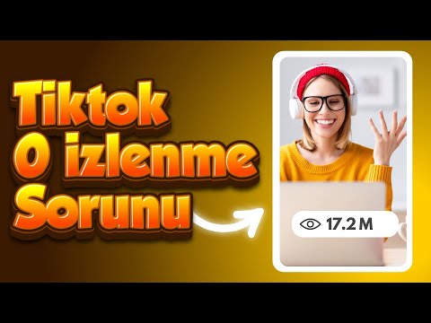TİKTOK 0 İZLENME SORUNU (Tiktok 0 Görüntüleme Hatası Çözümü)