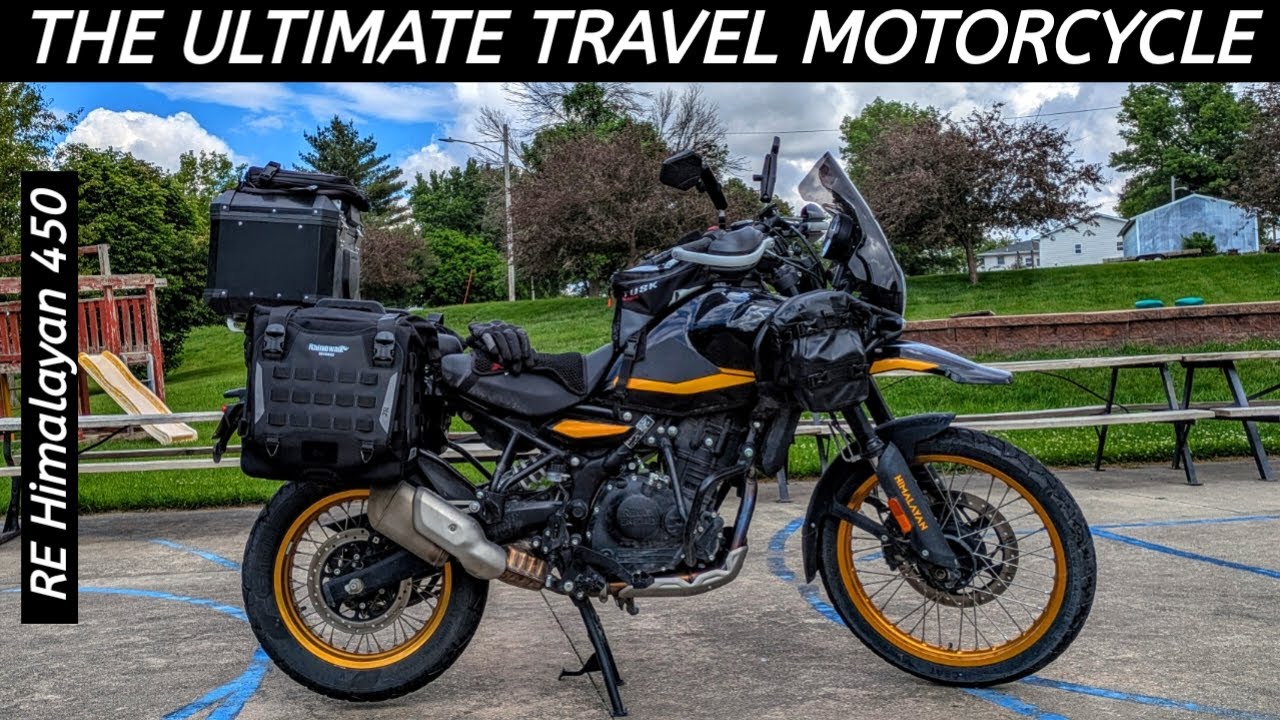 Fabulous RE Himalayan 450 - A Very Well Equipped Machine at 6,000 Miles ...