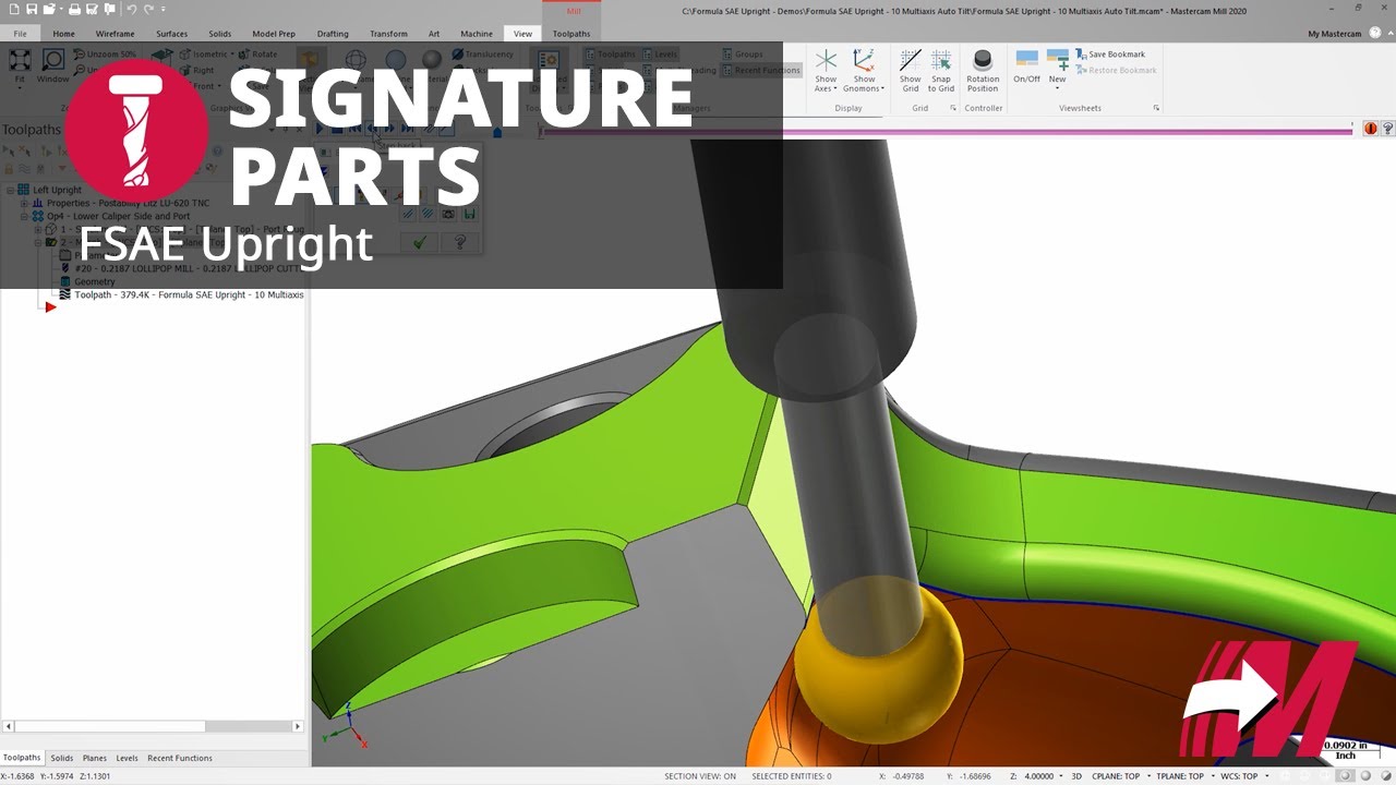 FSAE Upright Series: Multiaxis Auto Tilt - YouTube