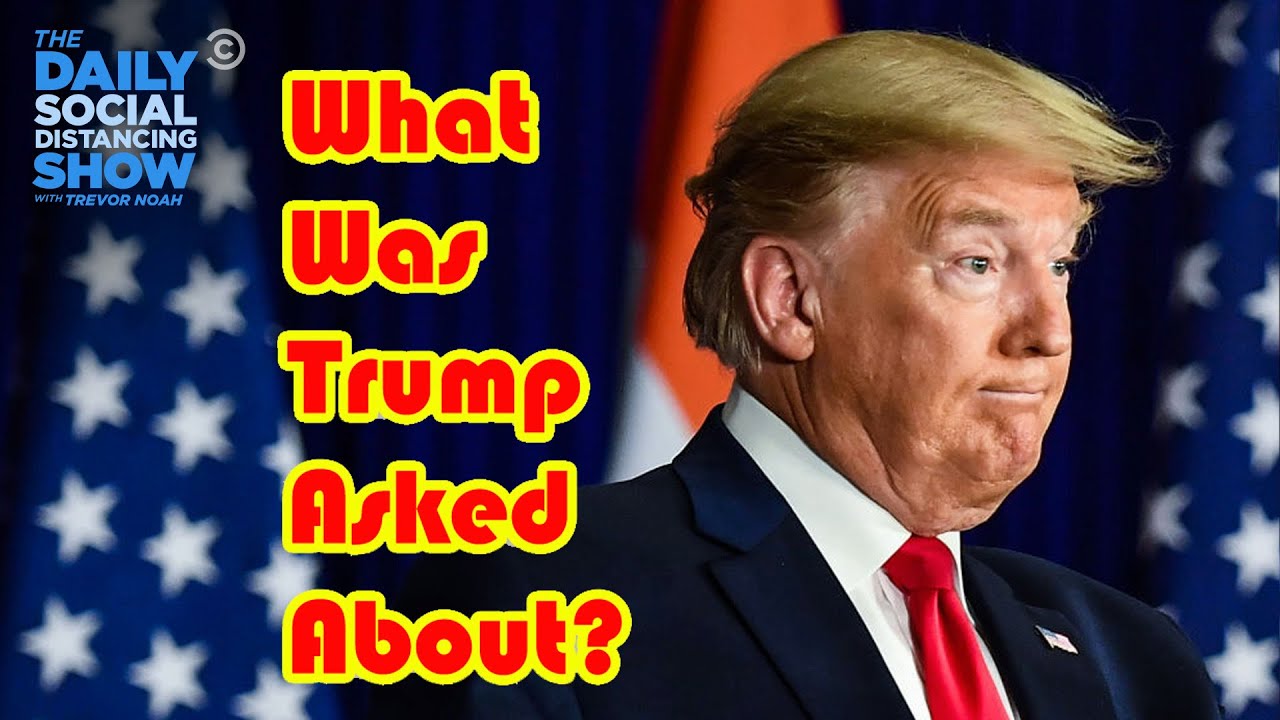 "What Was Trump Asked About?" The Game | The Daily Show - YouTube