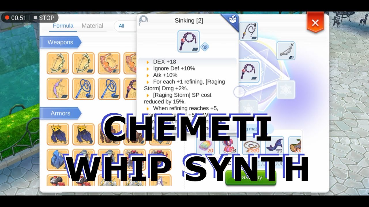 Chemeti Whip Synth - YouTube