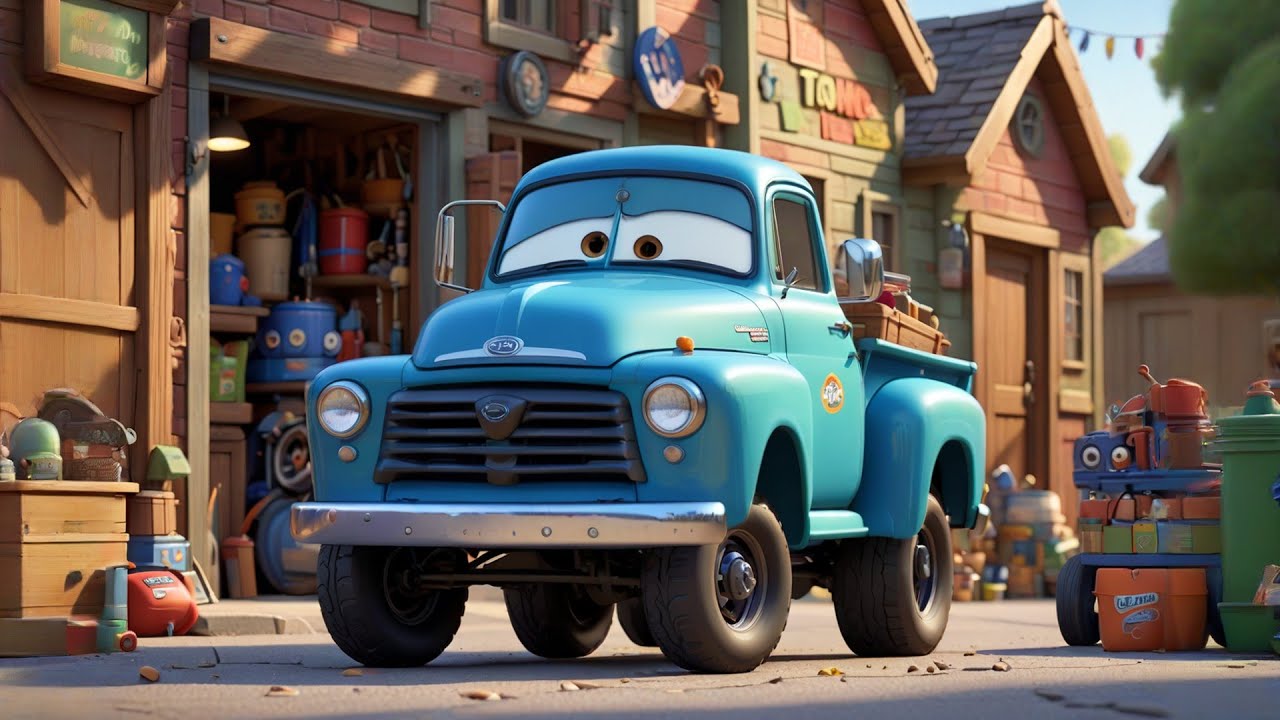 Tommy Truck Counts Wheels | Counting Wheels Song for Kids | Nursery ...