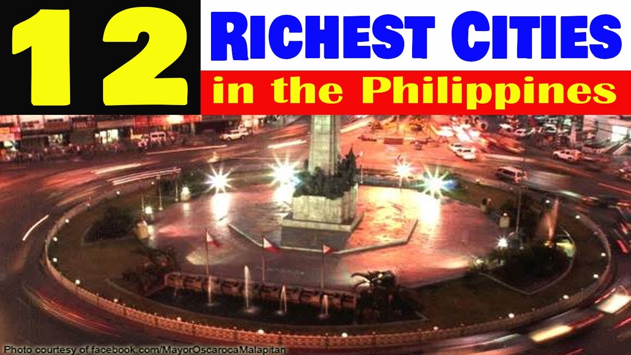 12 Richest Cities in the Philippines - YouTube