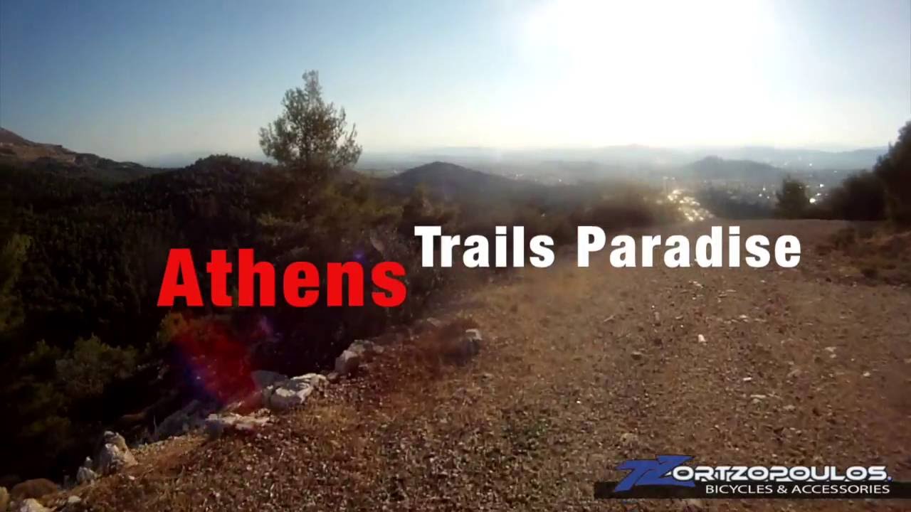 Rent a Mountain Bike and ride the trails of Athens, Greece - YouTube