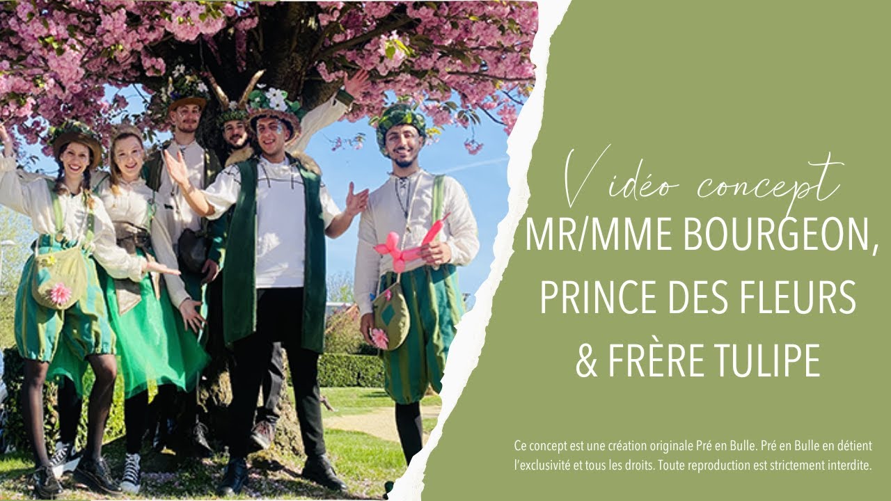 🌸Prince des fleurs, Mr/Mme Bourgeon & Frère Tulipe🌸 - YouTube