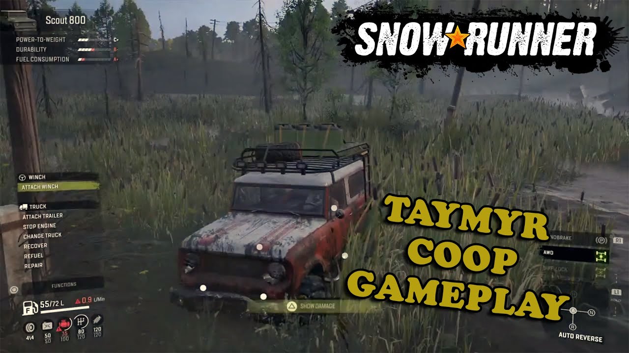 SnowRunner - TAYMYR - Coop Gameplay Leak - YouTube