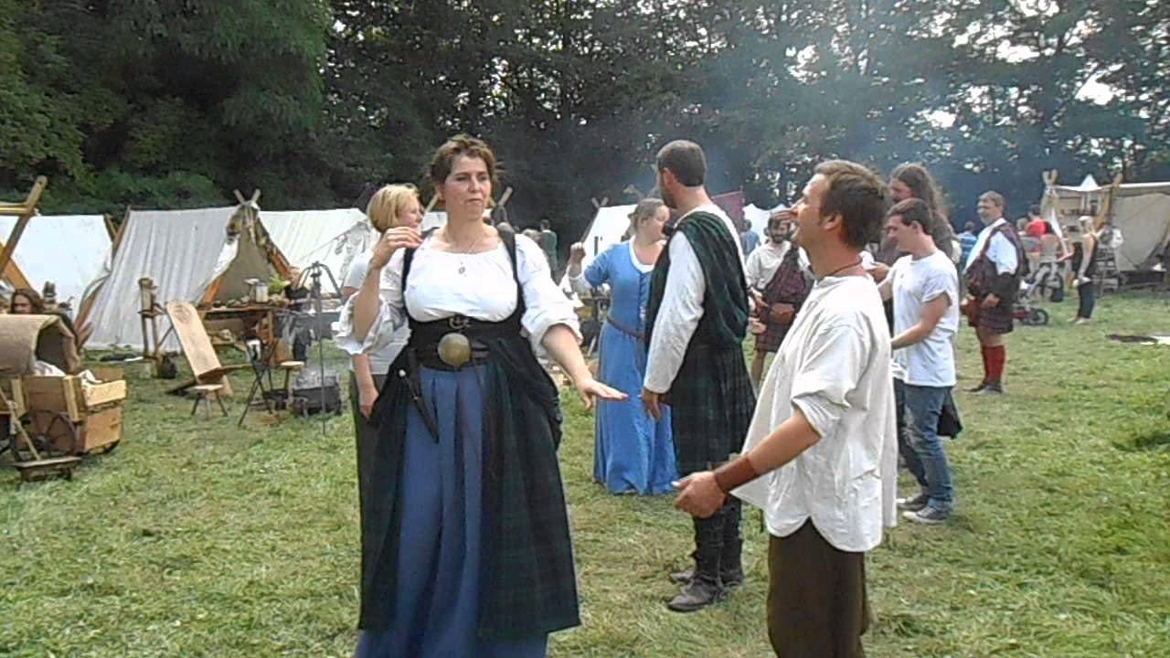 démonstration de danse écossaise - YouTube