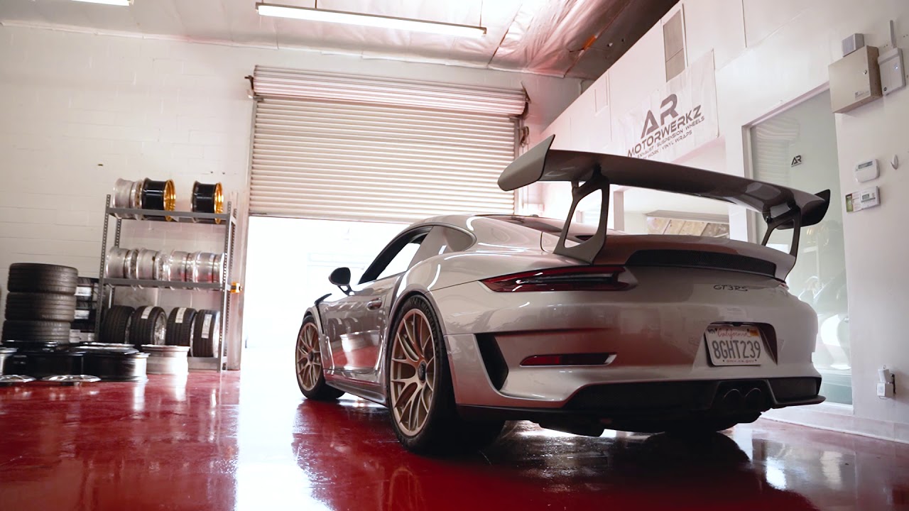 Magnesium Wheels on Porsche GT3RS - YouTube