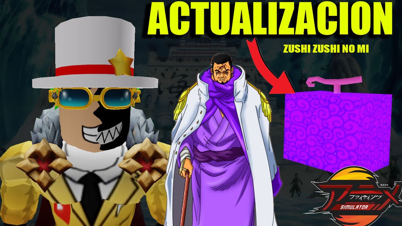 ACTUALIZACION ANIME FIGHTING SIMULATOR ROBLOX * FRUTA DE LA GRAVEDAD ...
