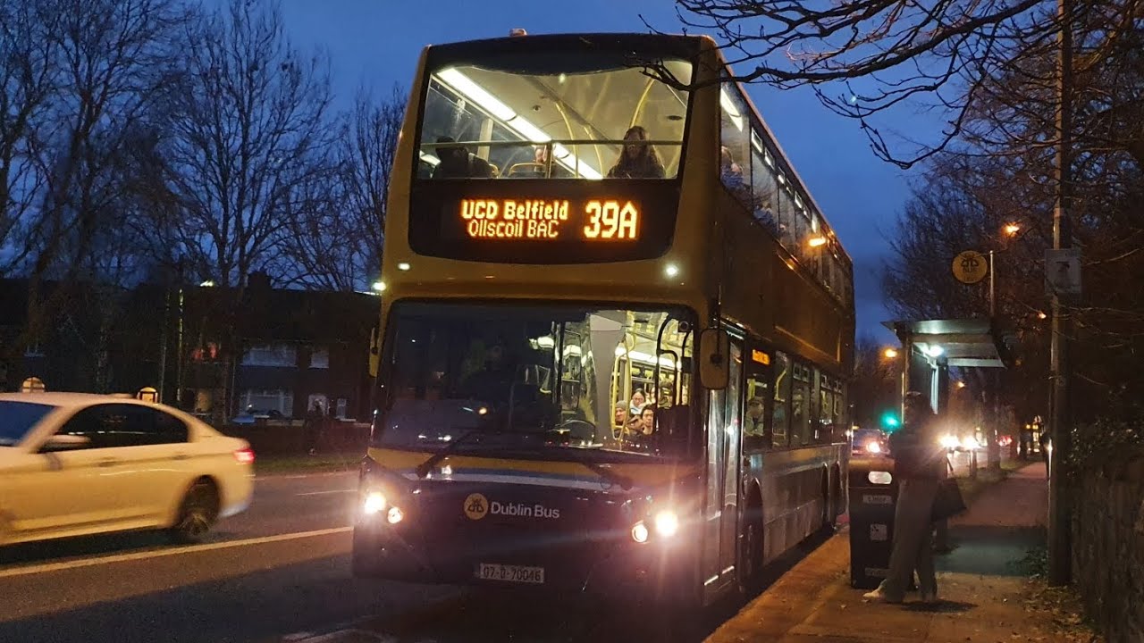 *Reinstated* | Dublin Bus ~ Enviro500 B9TL VT46 | Route 39A - YouTube