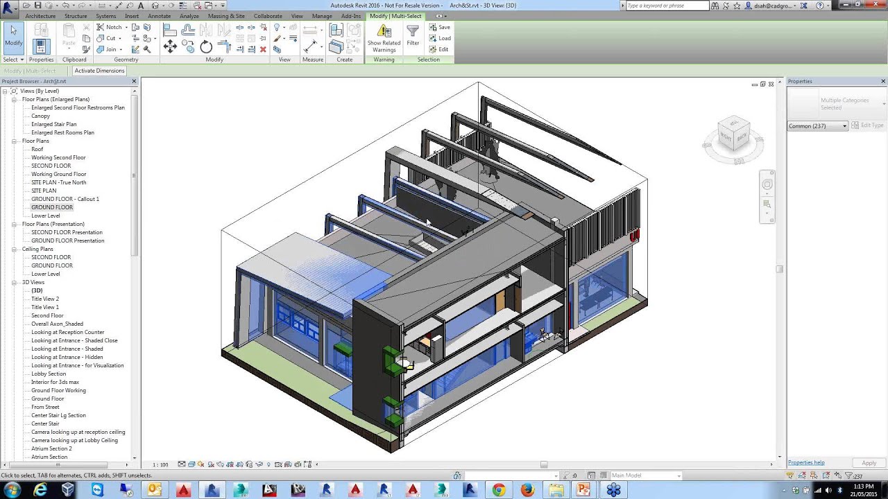 2015 05 21 13 01 What s New in Autodesk Revit 2016 - YouTube