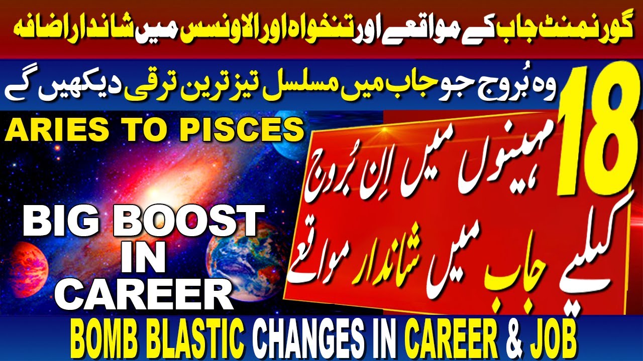 BOMB BLASTIC CHANGES IN CAREER & JOB | BIG BOOST IN CAREER | ARIES TO ...
