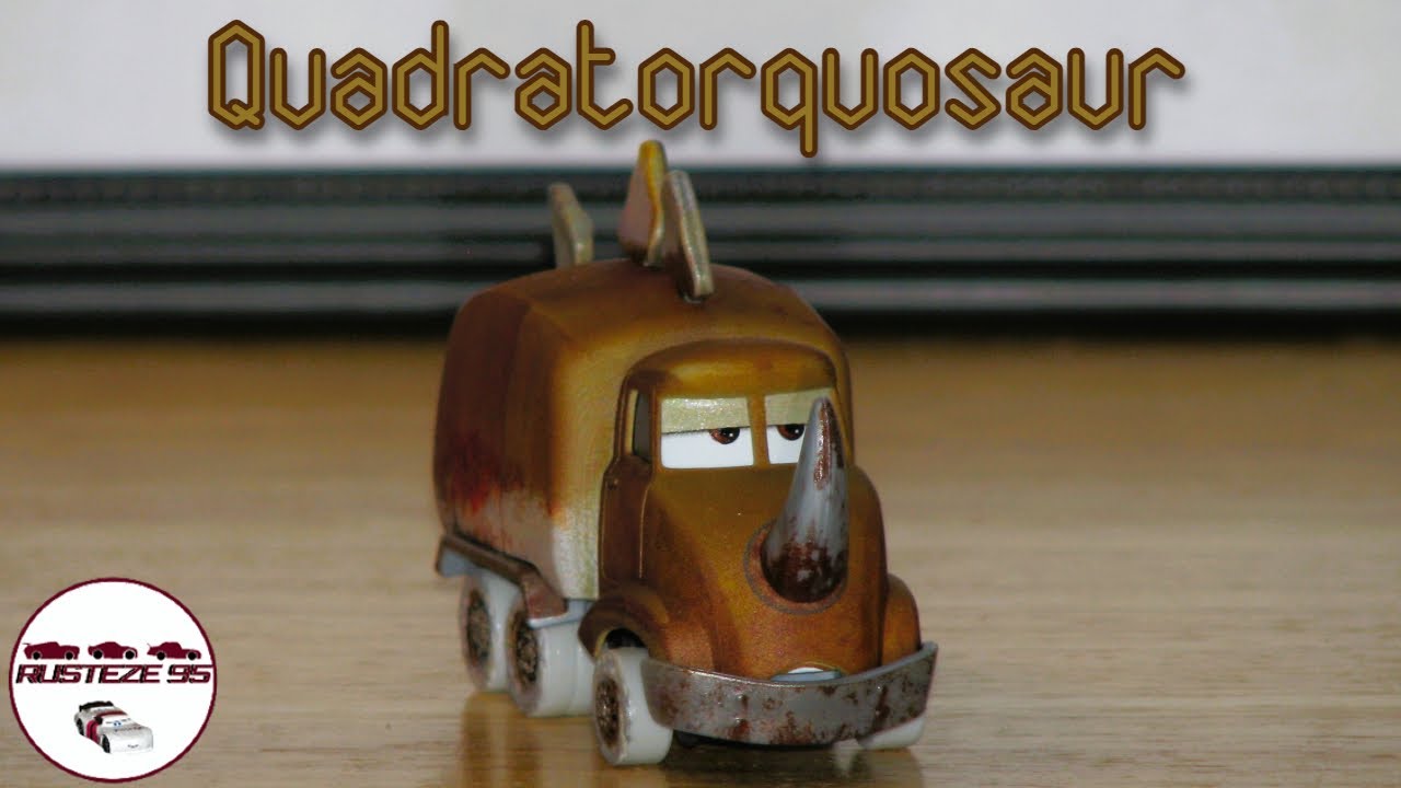 Pixar Cars On The Road 2024 Quadratorquosaur - Review (Dino Park) - YouTube