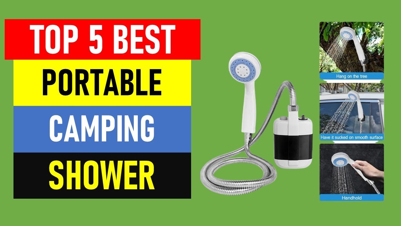 Top 5 Best Portable Camping Shower in 2024 - YouTube