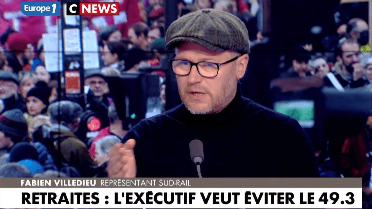 Réforme des retraites : "Je refuse ce hold-up !" (Fabien Villedieu, Sud ...