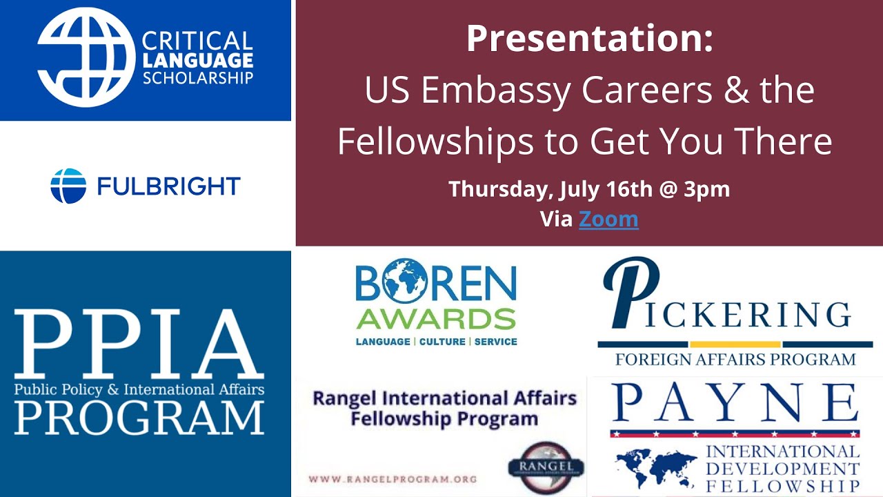 2020 Presentation: Careers in the US Foreign Service - YouTube
