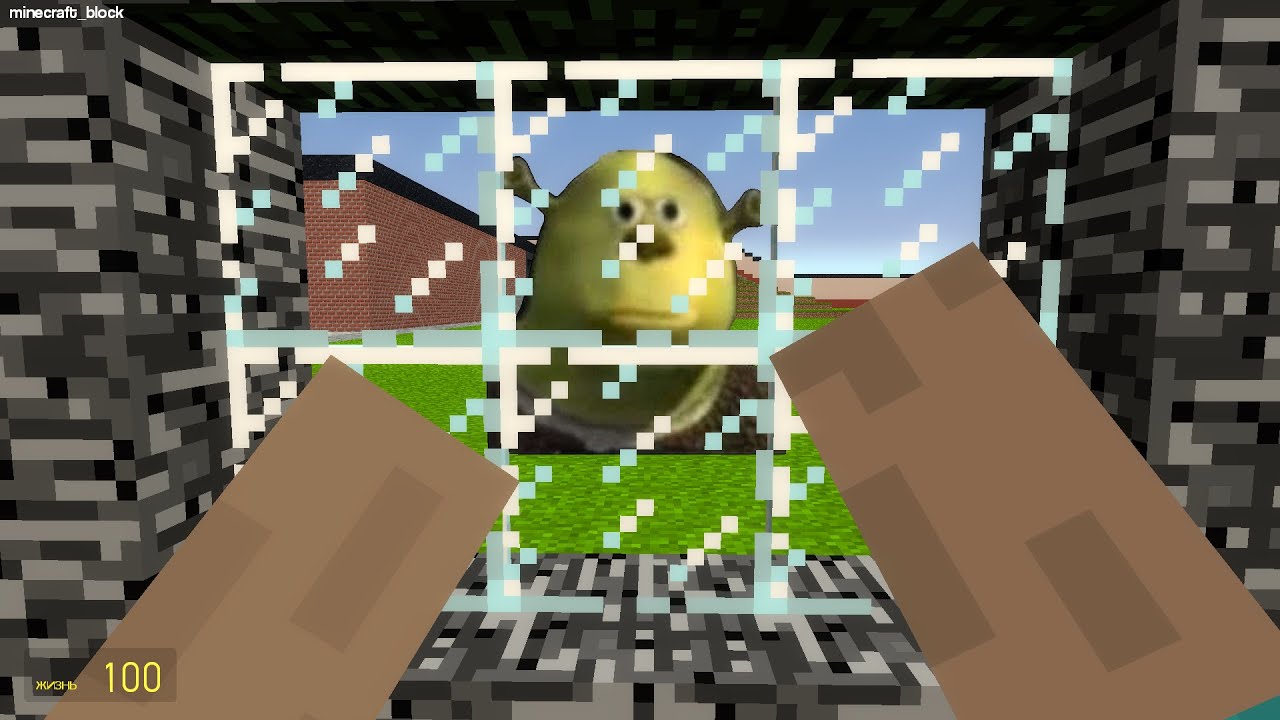 shrek in minecraft - YouTube