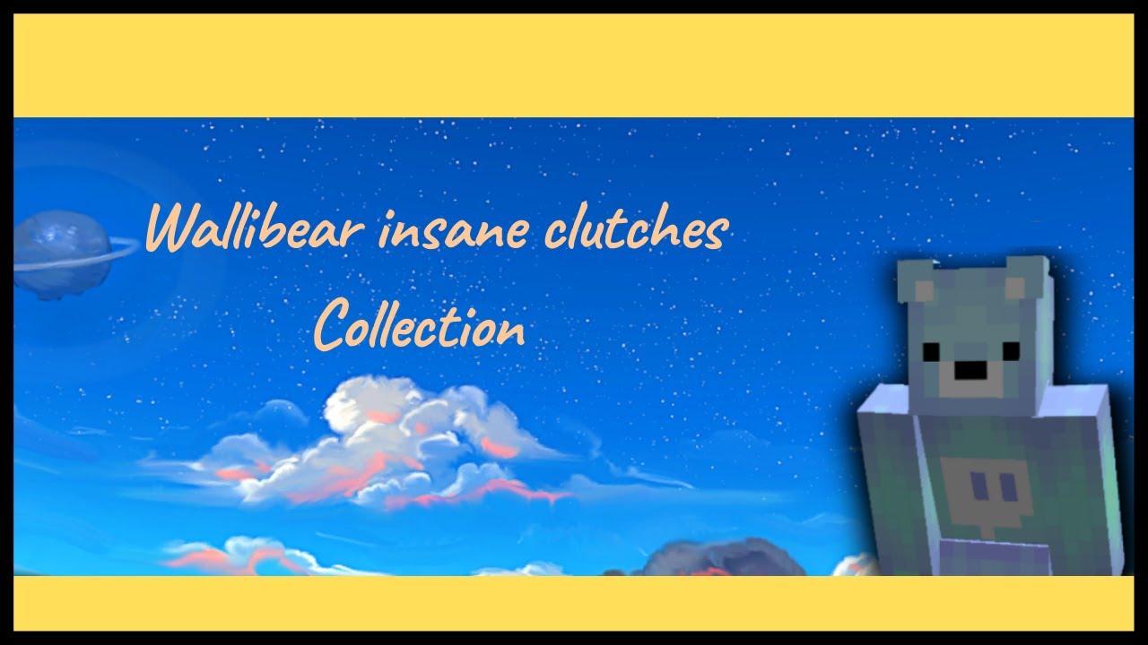 Wallibear's INSANE Bedwars TIKTOK Compilation - YouTube