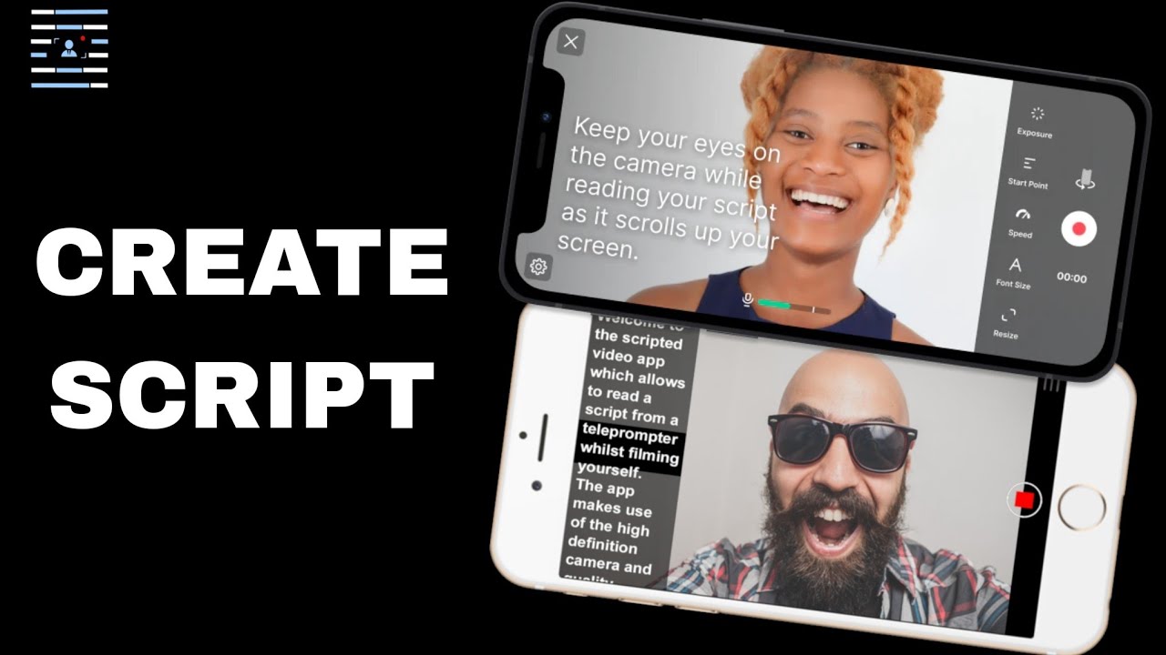 How To Create Script On Teleprompter Video App - YouTube