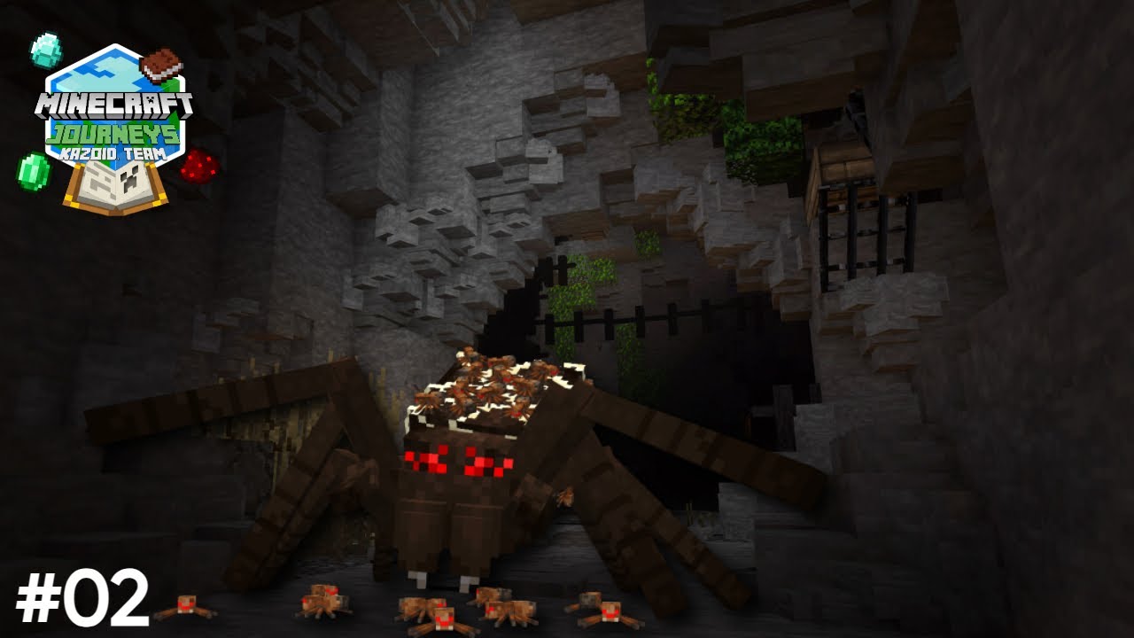 Hunting and Defeating the Spider Queen!! [Minecraft Journeys] - YouTube