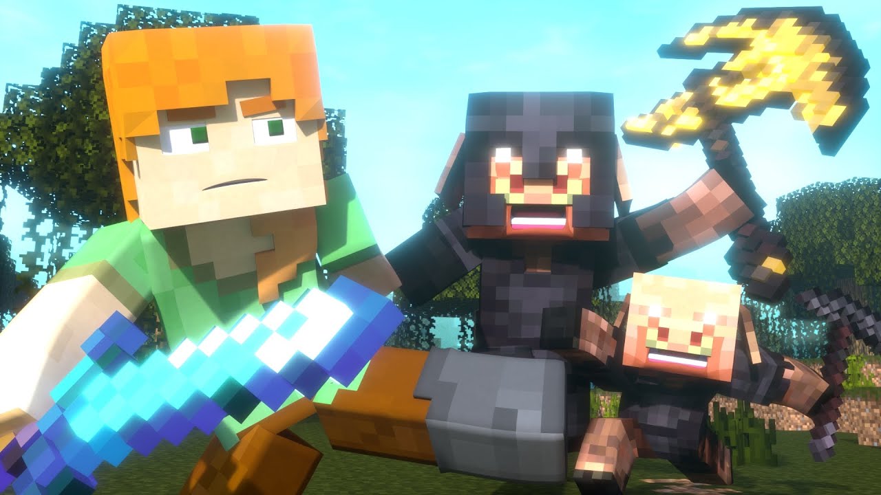 Alex VS Piglin - Minecraft Animation - YouTube