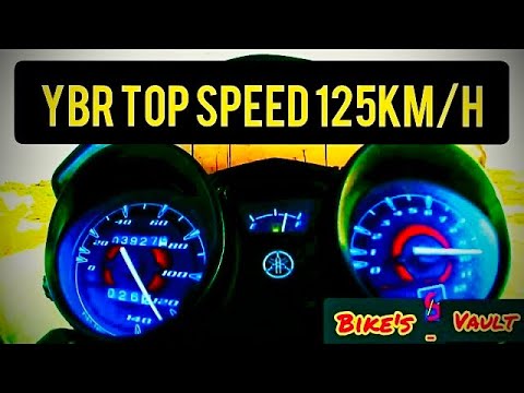 Yamaha ybr 125 top speed 125km | ybr top speed 125 | #ybr125 # ...