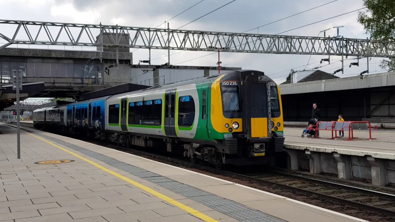 LNWR Class 350 EMU Livery Comparison - 11th May 2019 - YouTube