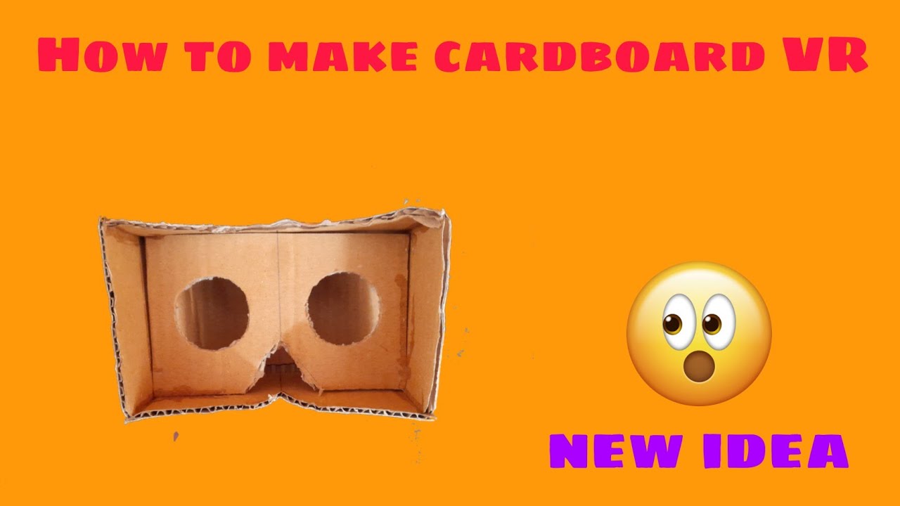 How to make cardboard VR - YouTube