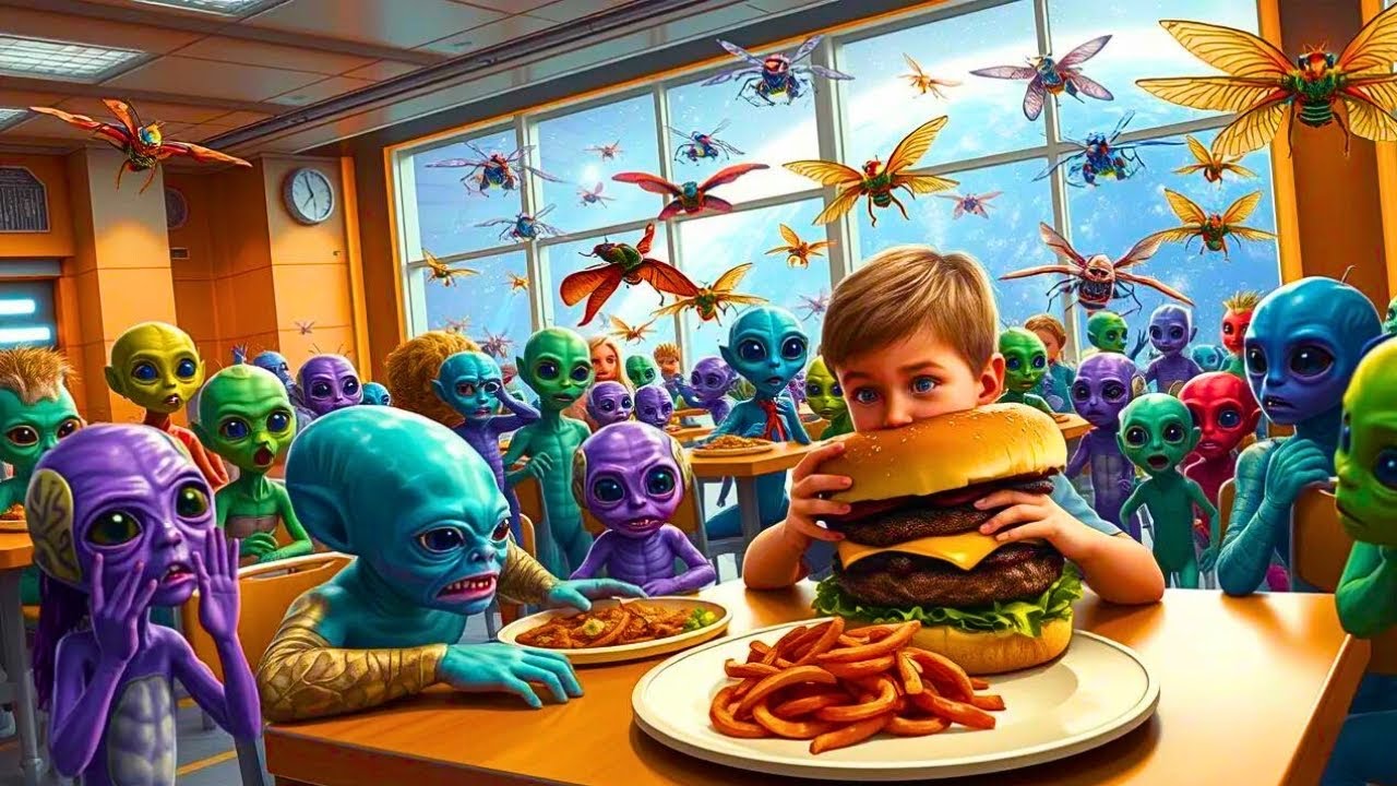Alien Cafeteria Thrown Into Chaos by Human Food! | Sci-Fi Story | HFY ...