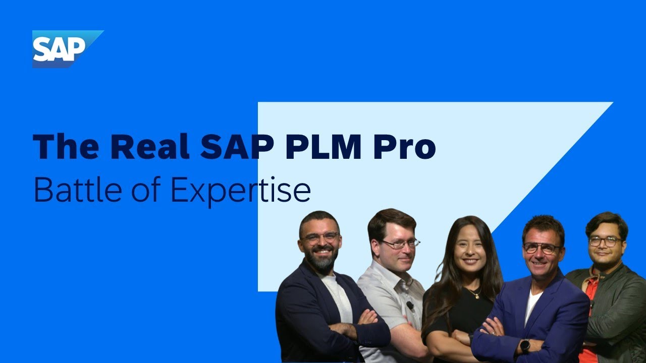 SAP PLM Experts Go Head-to-Head in Battle of Expertise - YouTube