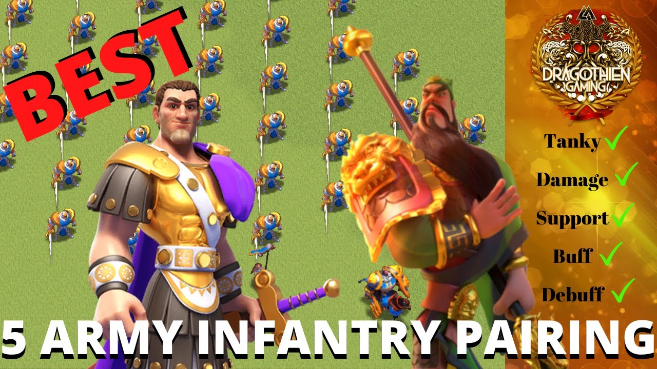 UPDATED BEST 5 ARMY INFANTRY GROUP! 5th ARMY ISNT WHAT YOU THINK! - YouTube